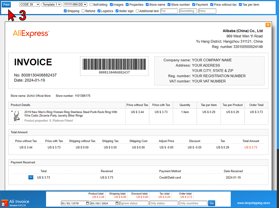 Ali Invoice Deal: 50% Off - 1 YEAR (Apr 2026 · 100% Working)