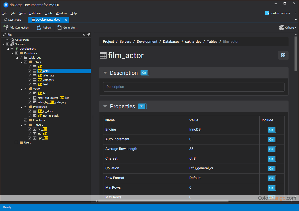 Dbforge Documenter For Mysql 10 Discount