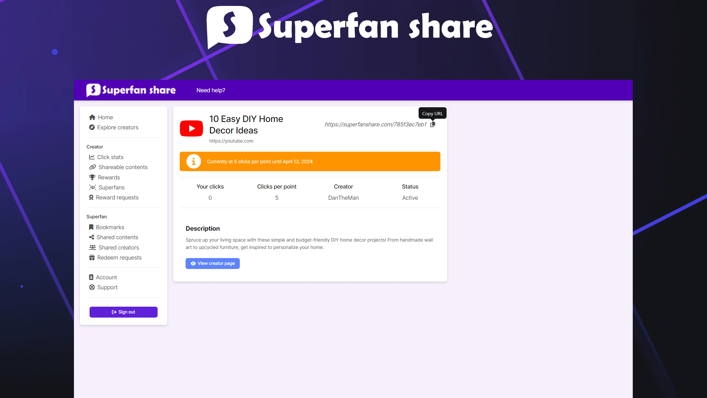 Superfan Share Deal: 88% Off - Superfan Share - Lifetime (May 2026 ...