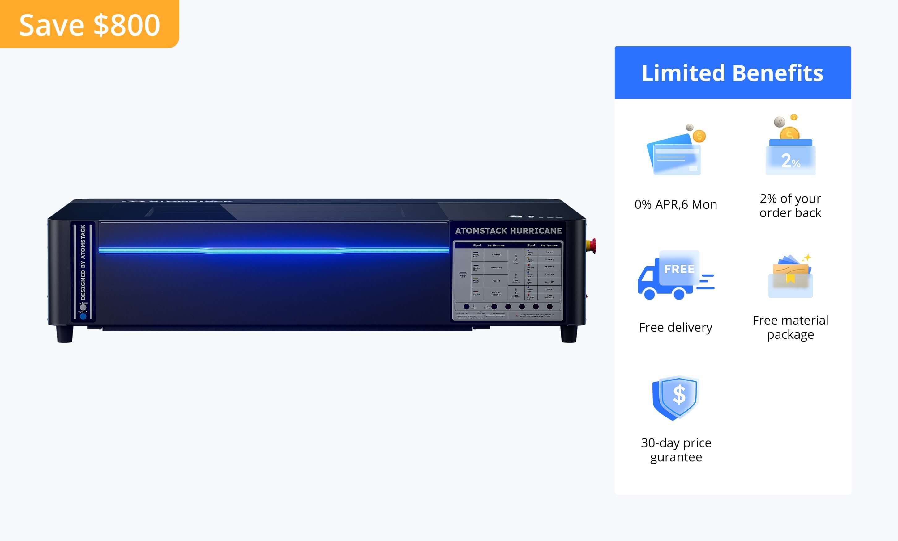 AtomStack $900 Off Coupon (Feb 2026 · 97% Working)