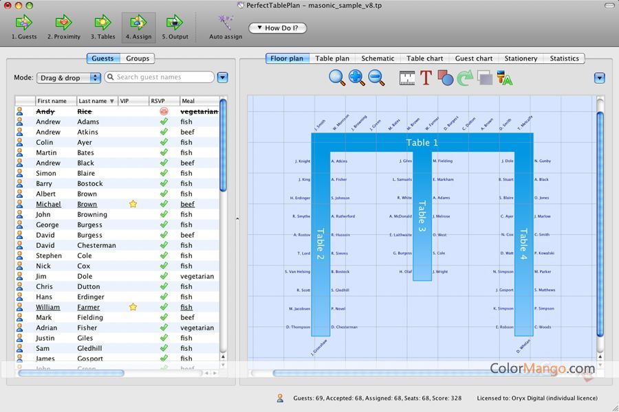 PerfectTablePlanを通販で購入, 価格, 無料体験 | 世界的特価ソフト通販サイト