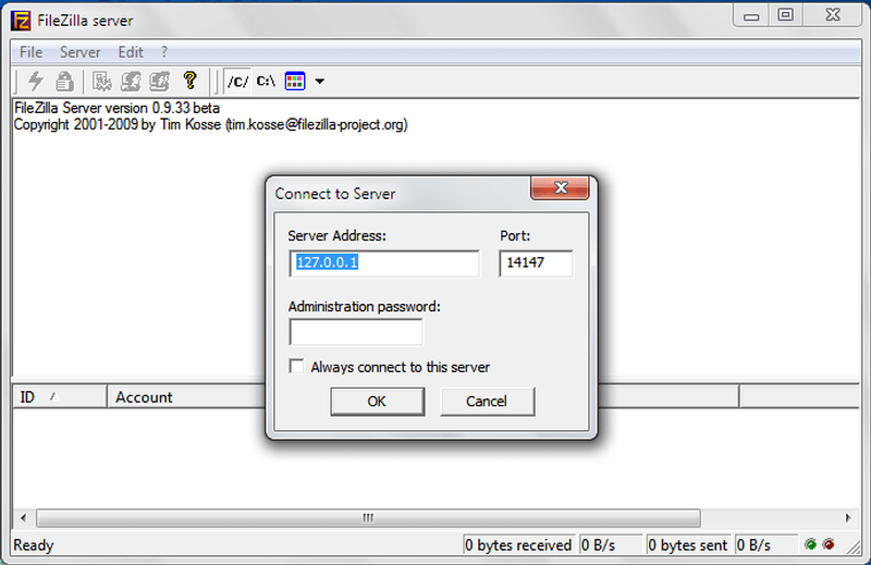 FileZilla Server - Freeware FileZilla Server - Freeware