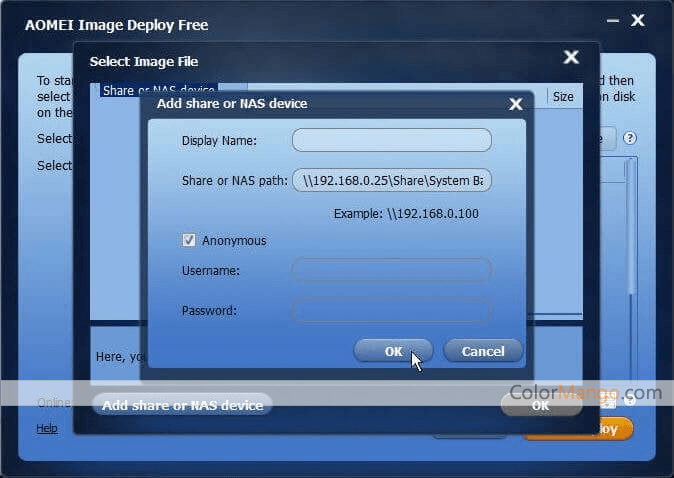 Aomei Image Deploy Price Free Trial 