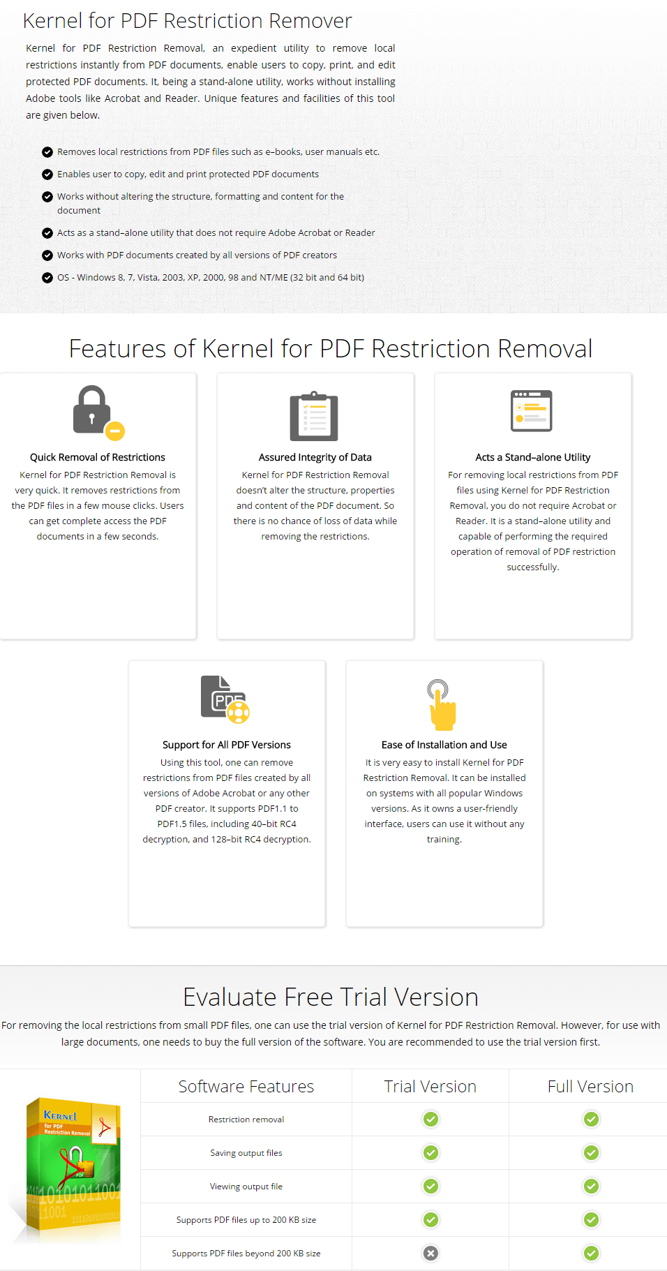 Kernel for PDF Restriction Removal 58.5% OFF Coupon (100% Worked)