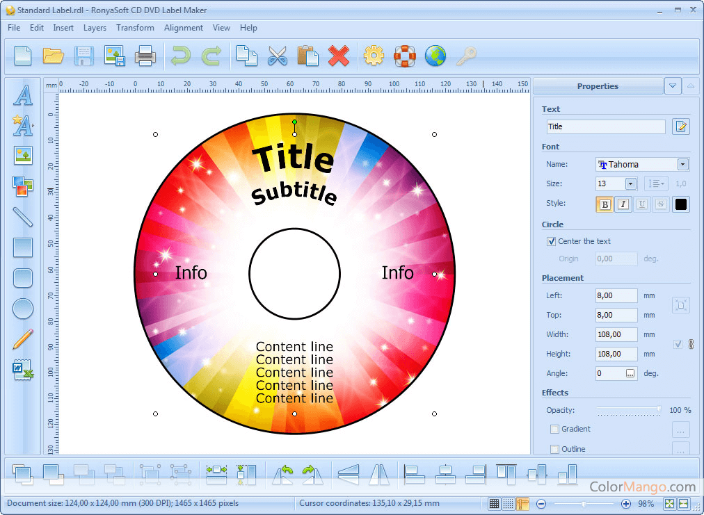RonyaSoft CD DVD Label Maker 20 Discount 2023 100 Working 