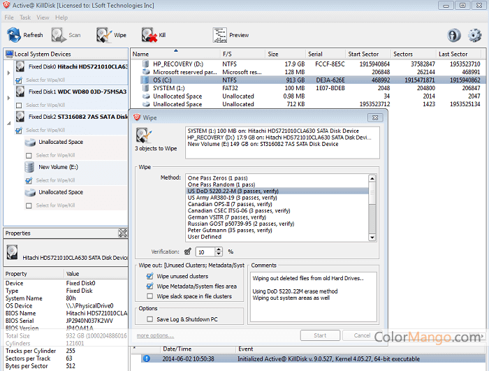 Top 5 Free Data Wipe Software to protect your sensitive data 2022 ...