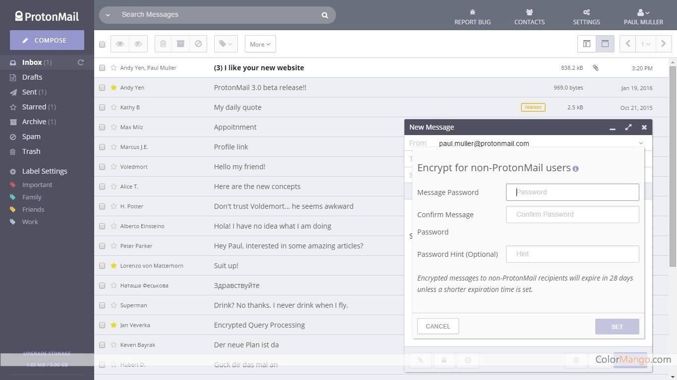 ProtonMail Deal: 60% Off - Proton Mail Plus - 12 Months (Monthly Price ...