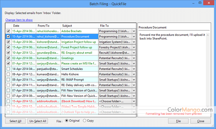 Standss QuickFile for Outlook 31% Discount 2025 (100% Working)