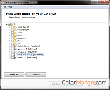 CD Recovery Toolbox Free - Freeware