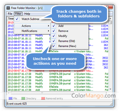 Free Folder Monitor - Freeware