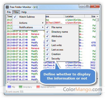 Free Folder Monitor - Freeware